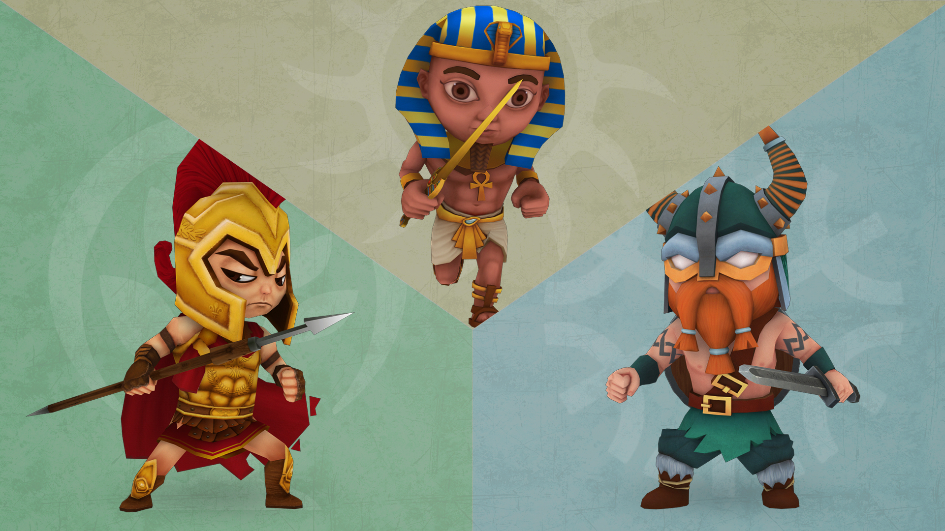 Free 3D Free Ancient Warriors model - TurboSquid 1774517