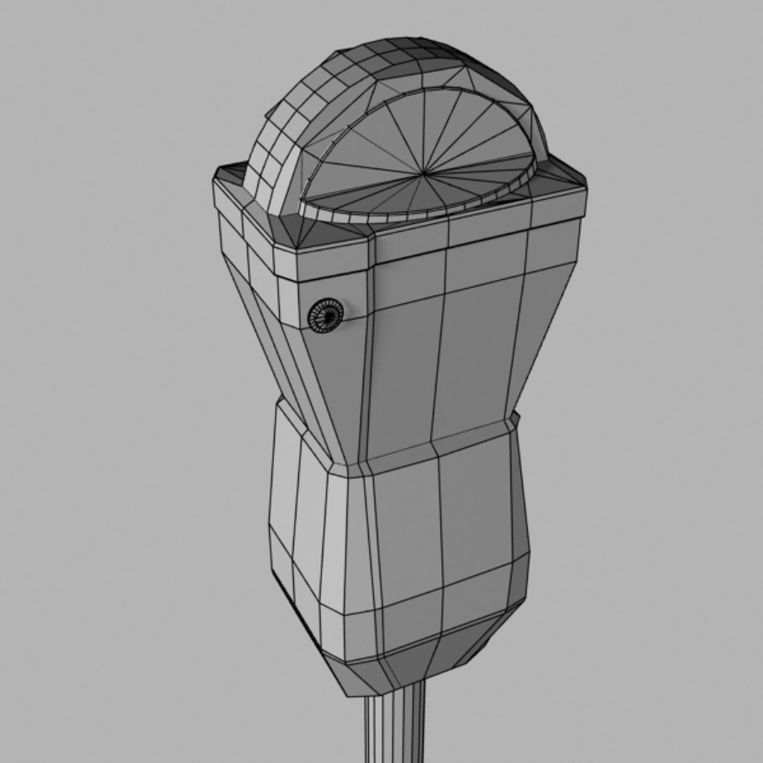 Parking Meter 3d Model