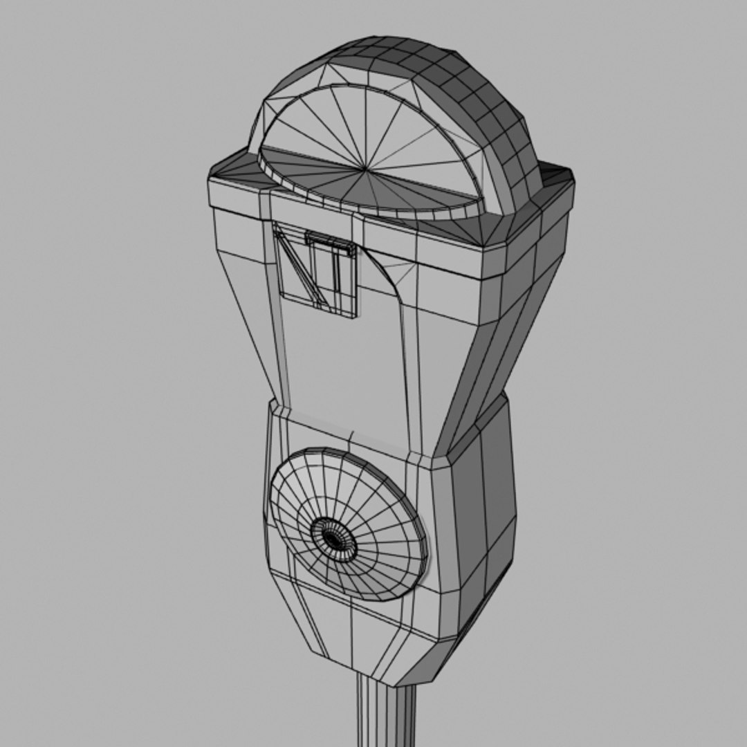 Parking Meter 3d Model