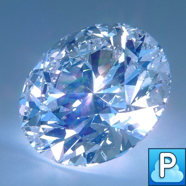 3d model cut diamond