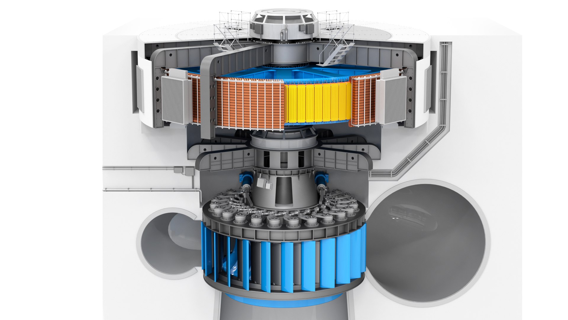Hydroelectric Power Generator 3D Model - TurboSquid 1955406