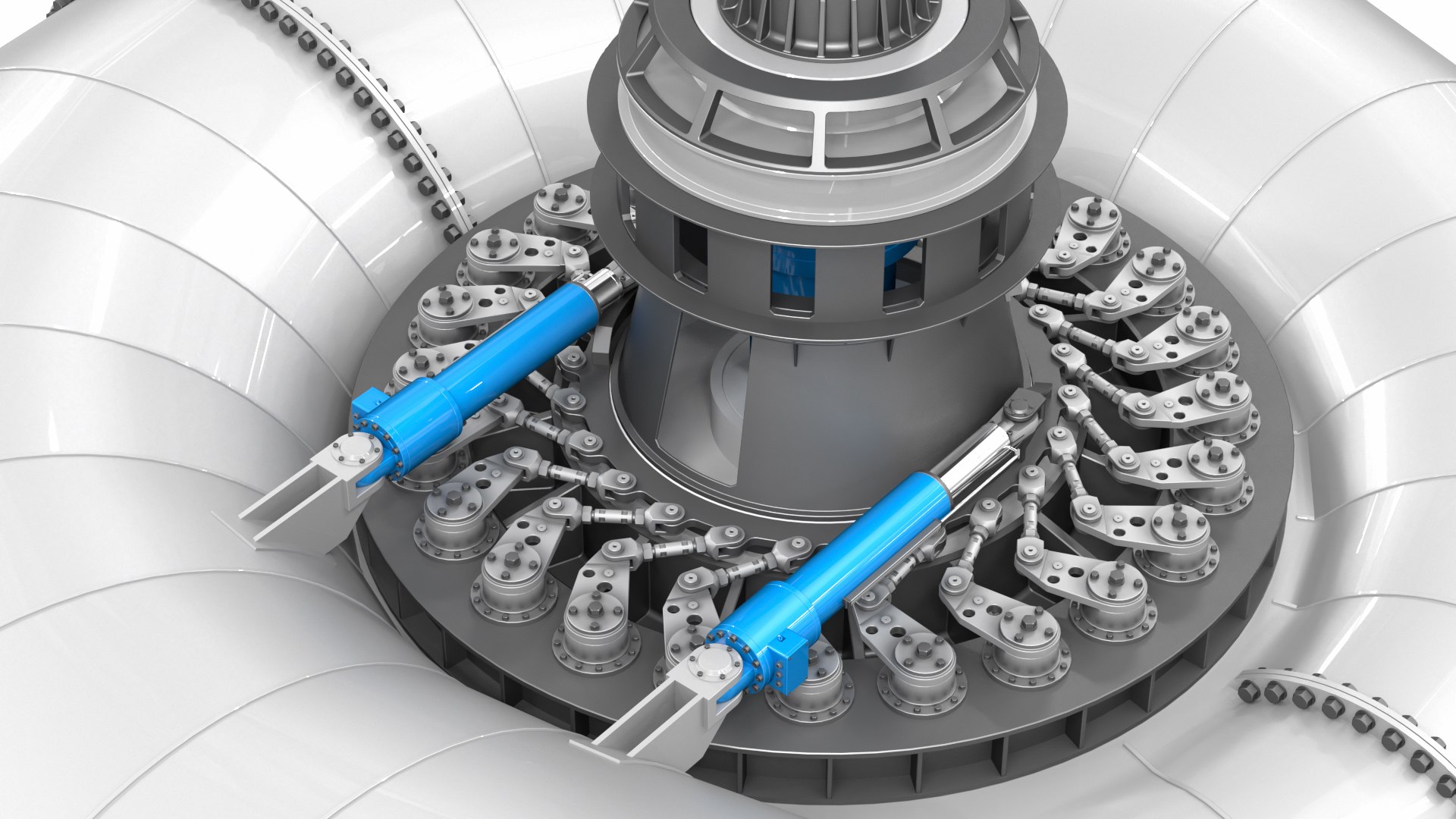 Hydroelectric Power Generator 3D Model - TurboSquid 1955406