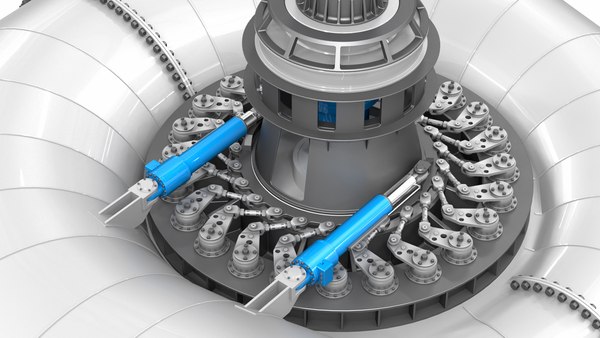 modelo 3d Generador de energía hidroeléctrica - TurboSquid 1955406