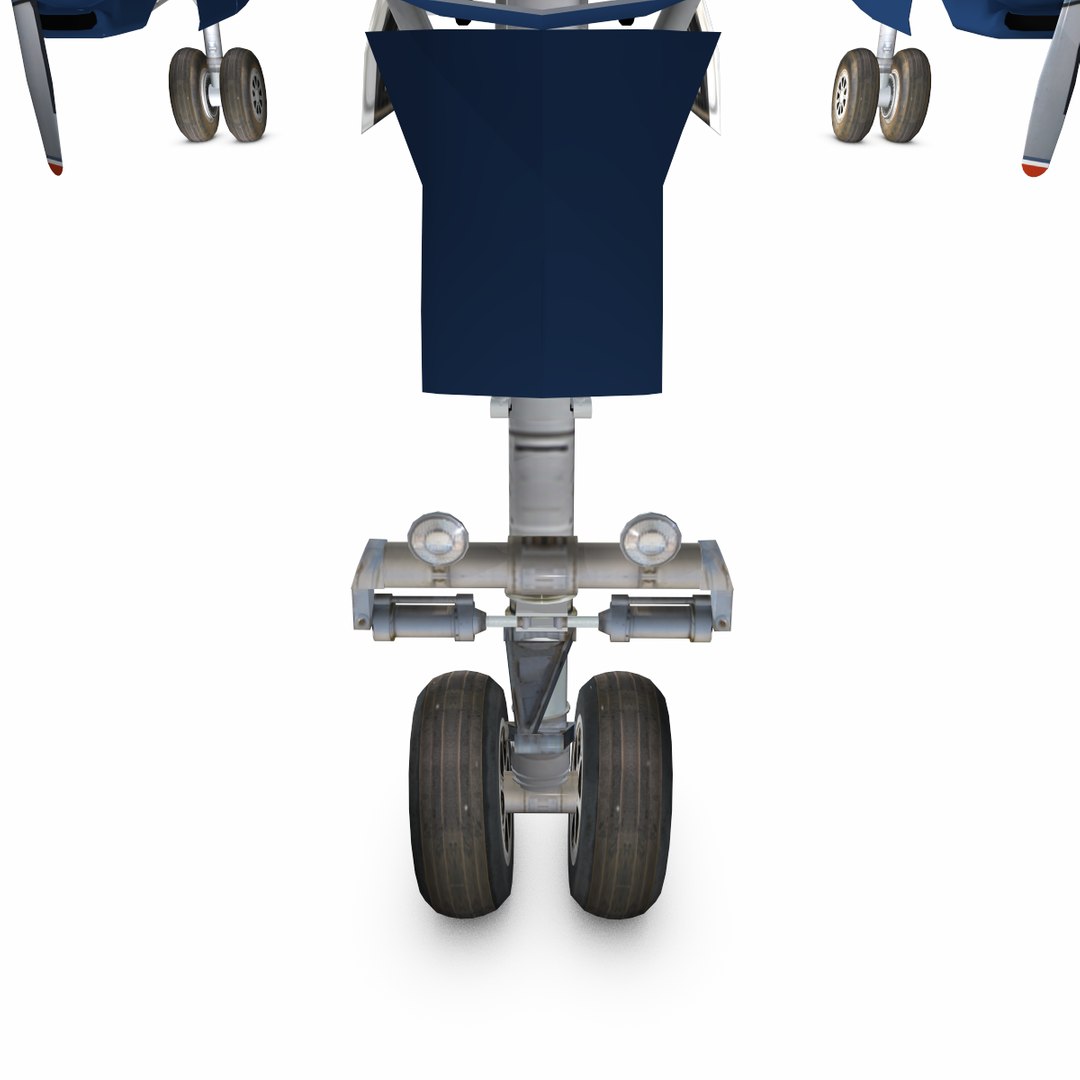 3d Model C-121j Constellation Blue Angels