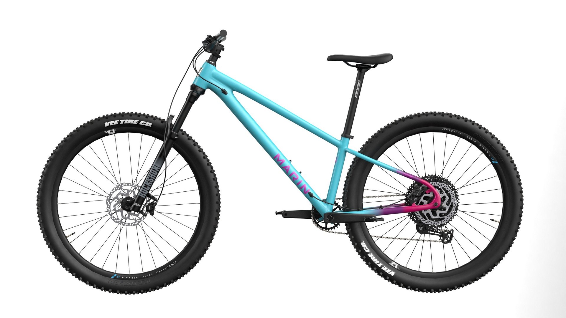 3D MTB Hardtail Blue Purple - TurboSquid 2318626