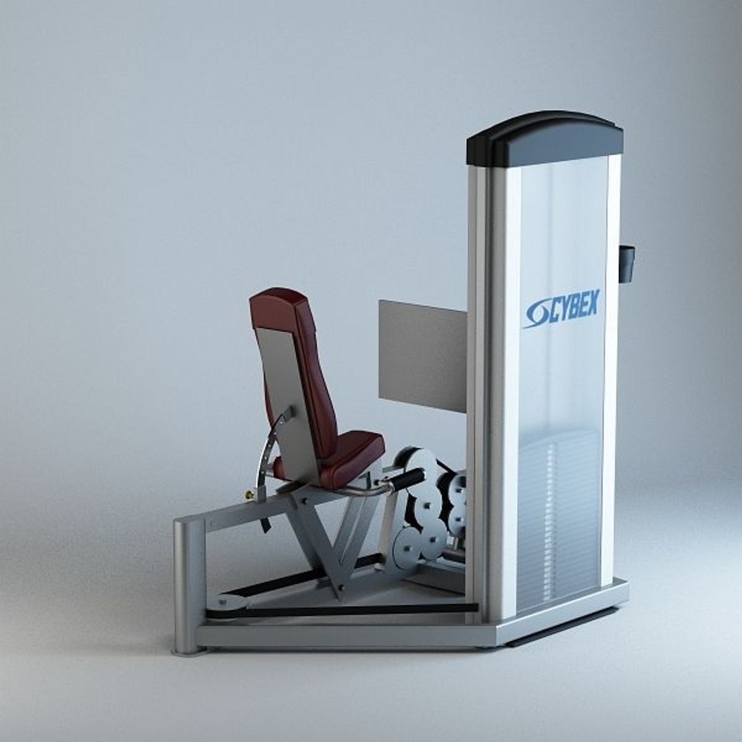 3d Leg Press Model