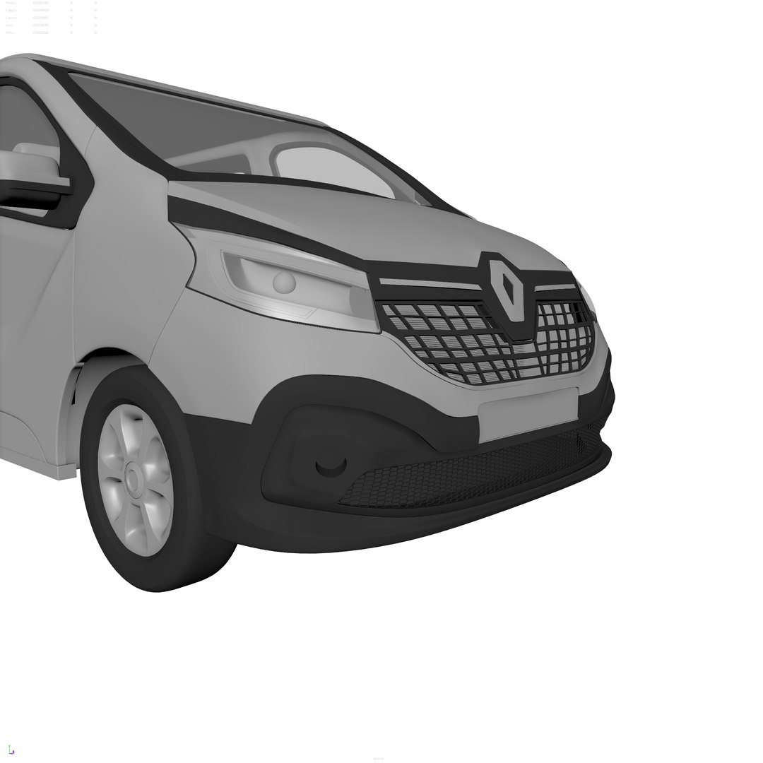 Renault Trafic 3D Model - TurboSquid 1899259