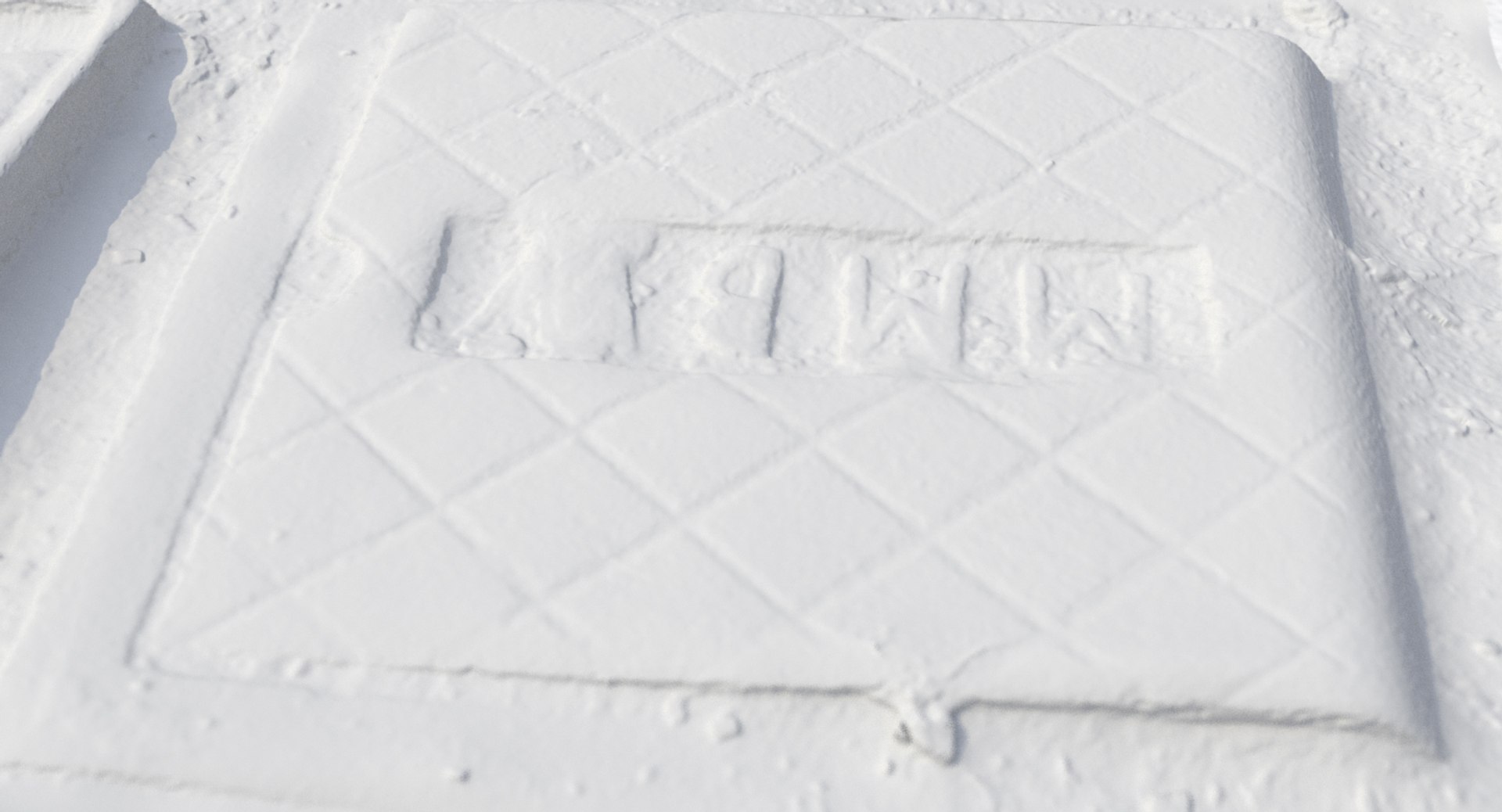 3D Metal Utility Cover 8k - TurboSquid 1419970