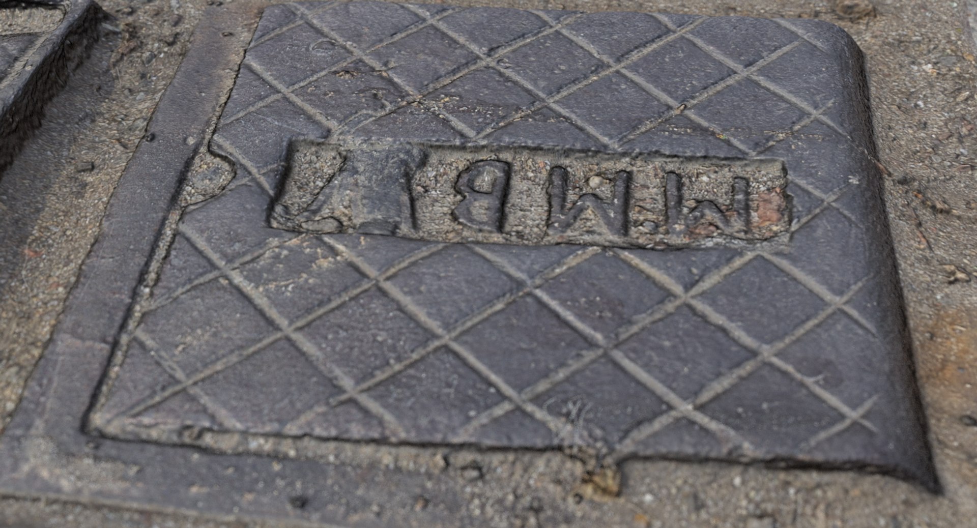 3D Metal Utility Cover 8k - TurboSquid 1419970