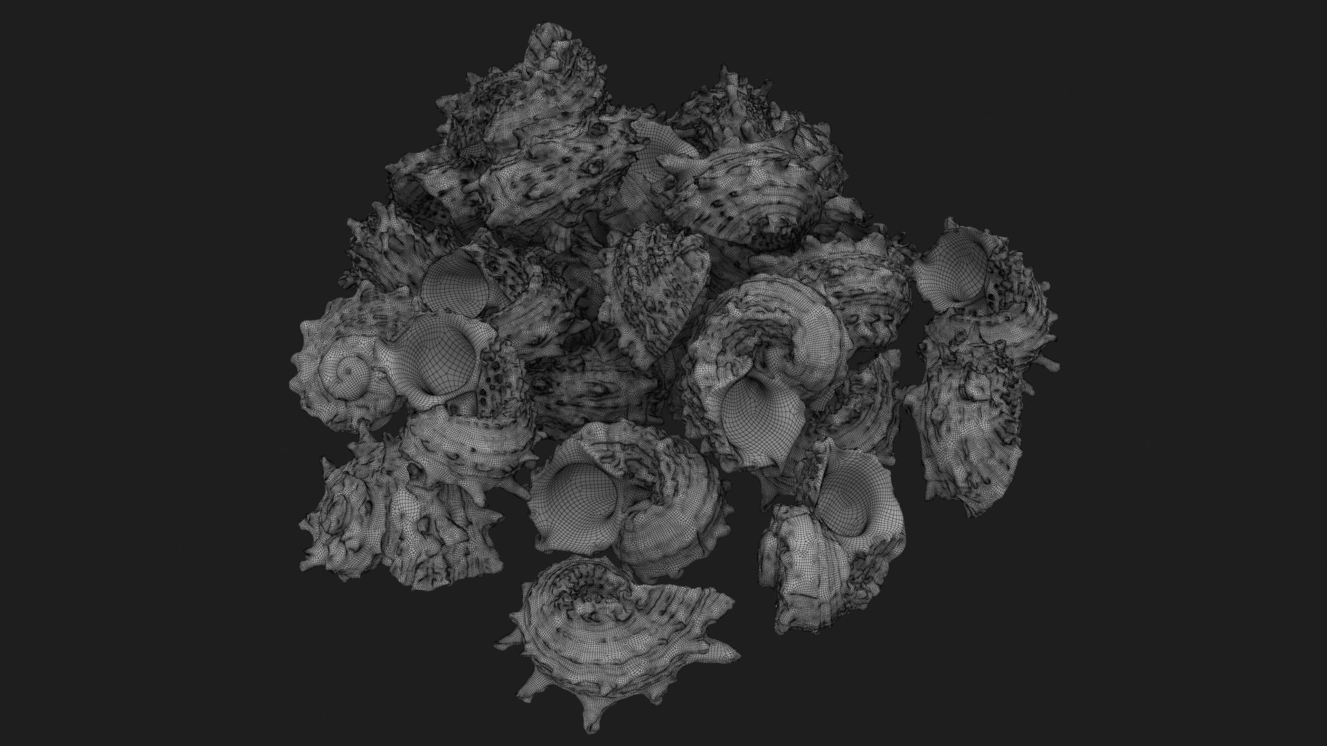 Angaria Delphinus Pile Model - TurboSquid 2214463