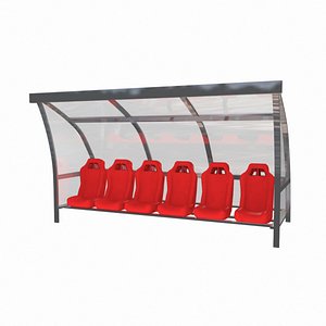 3D Soccer Bench Models - Browse & Download Formats - TurboSquid