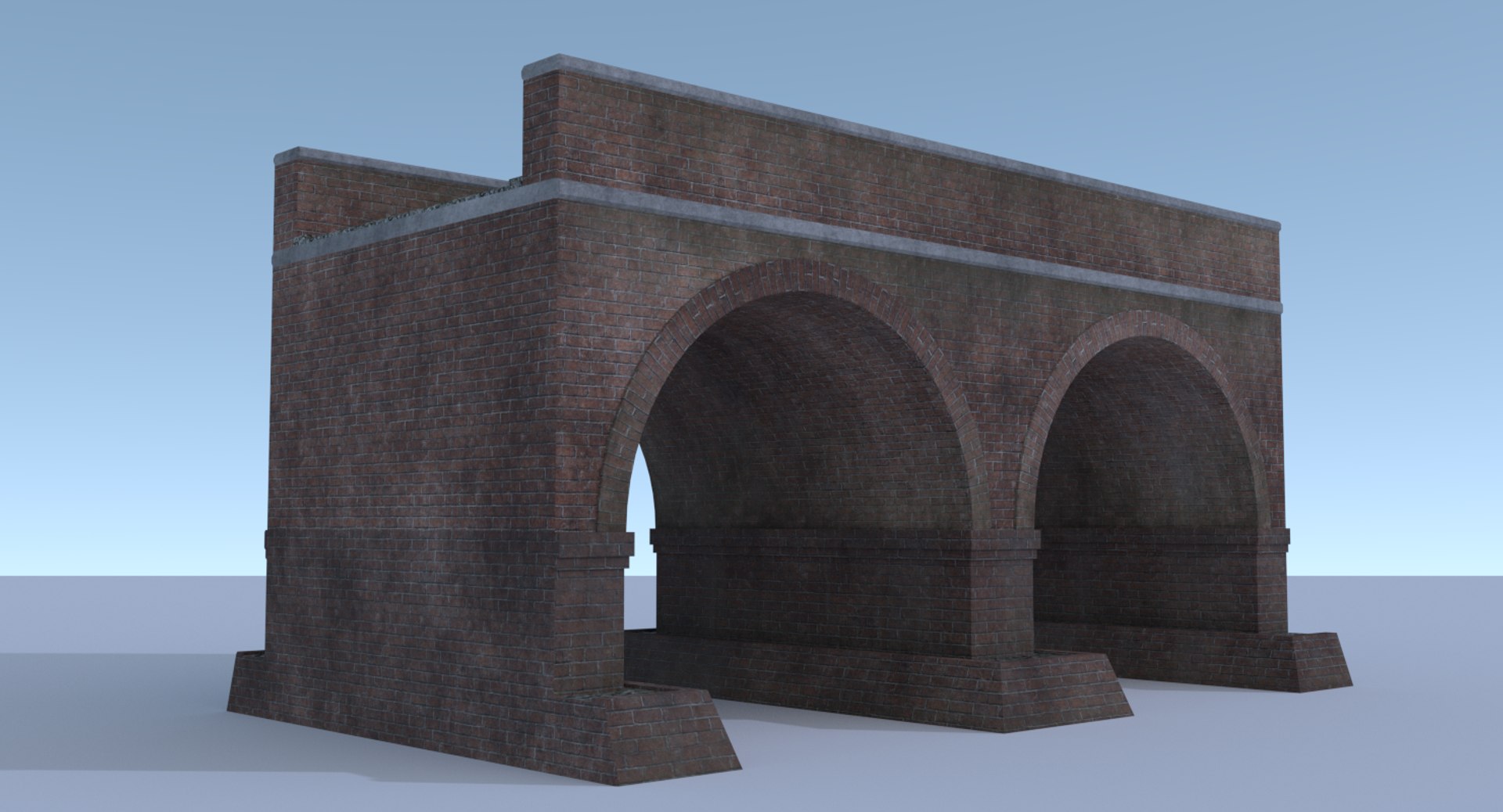 3D brick bridges 1 - TurboSquid 1160051