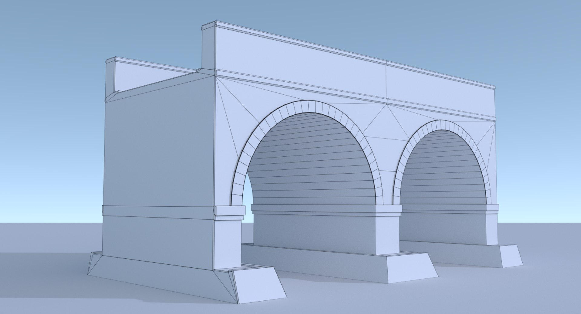 3D brick bridges 1 - TurboSquid 1160051