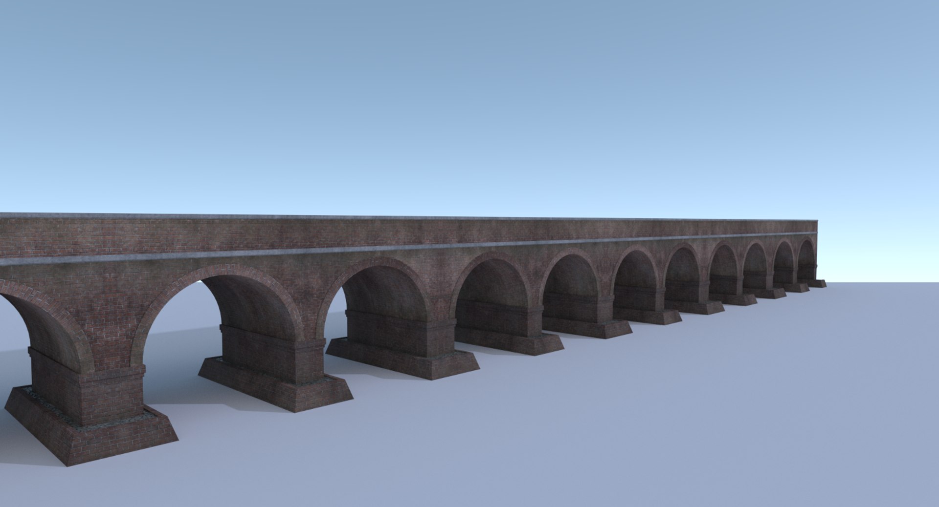 3D brick bridges 1 - TurboSquid 1160051
