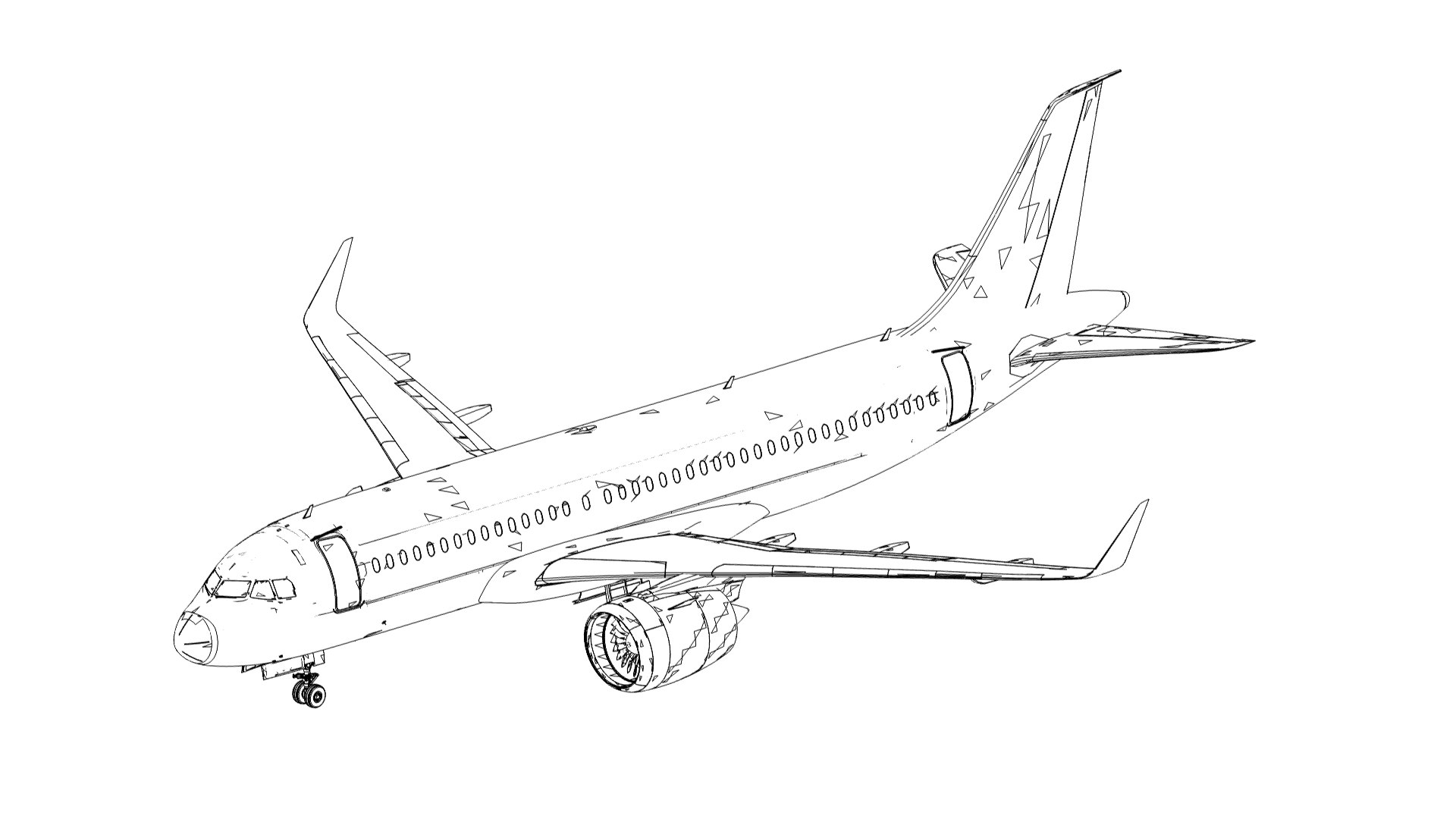 3D Airbus A320 Model - TurboSquid 1985815