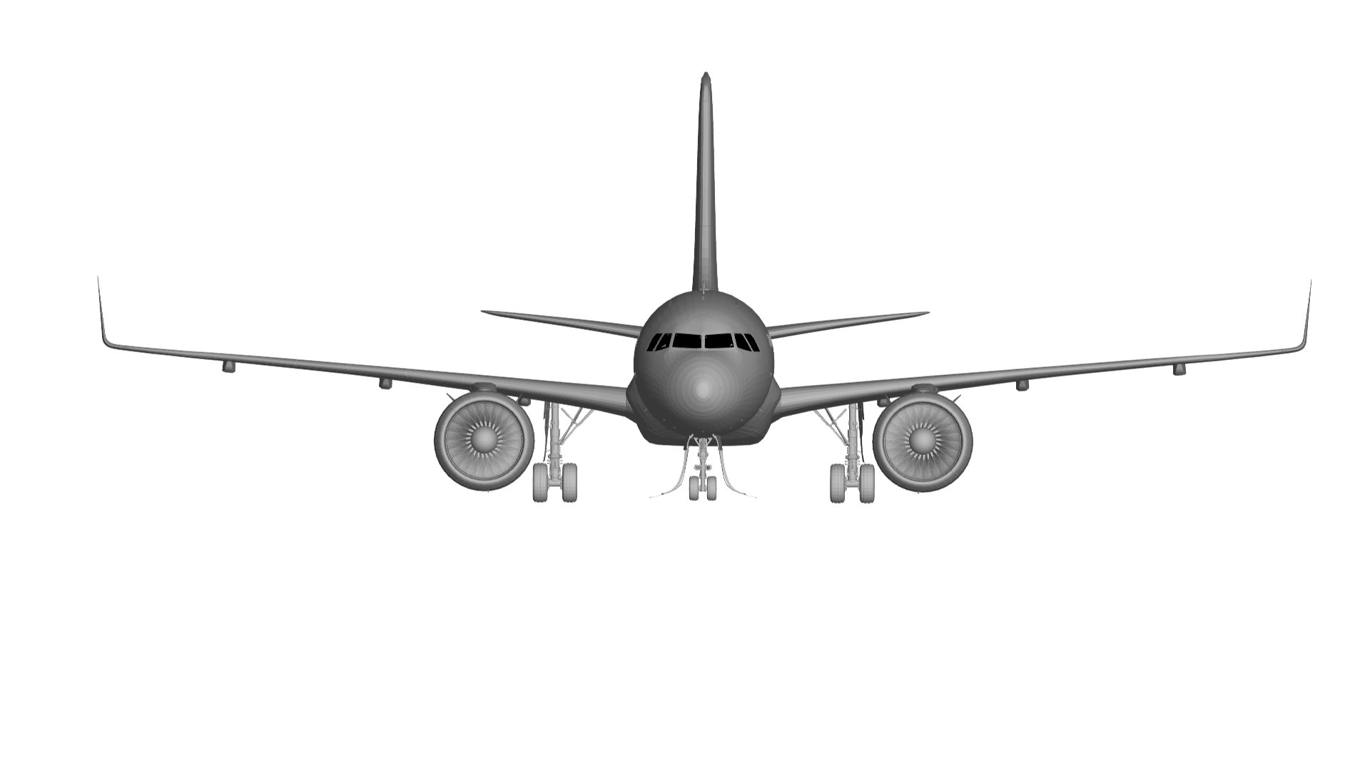 3D Airbus A320 Model - TurboSquid 1985815
