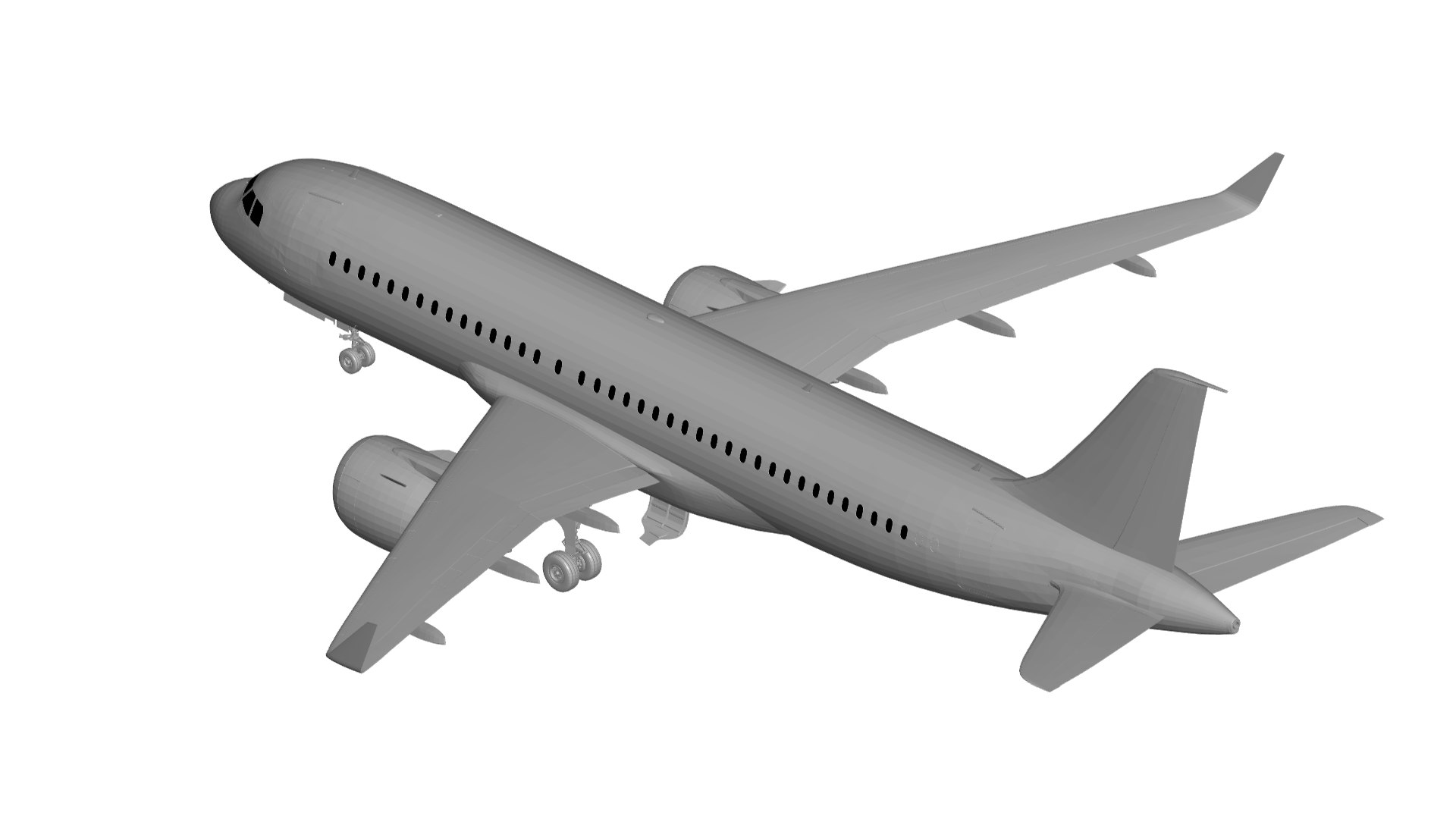 3D Airbus A320 Model - TurboSquid 1985815