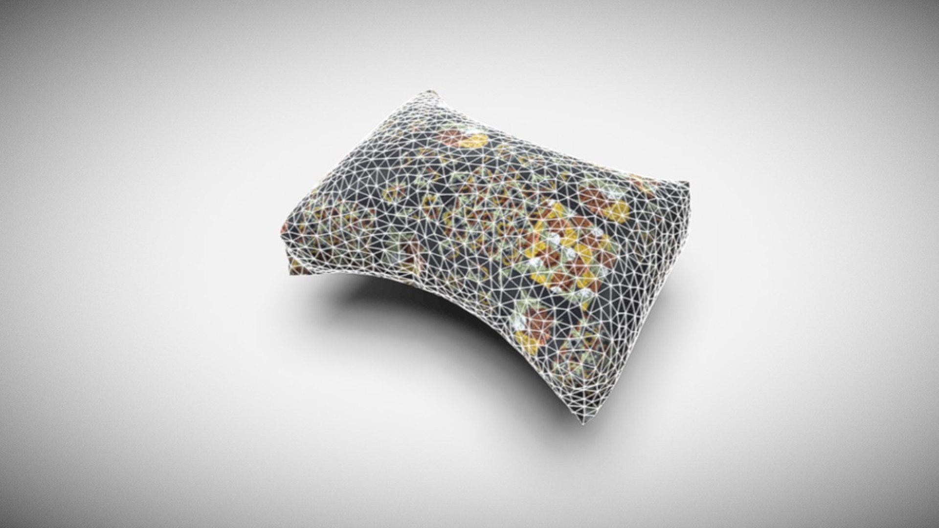 Cushion In Low Poly 3D Model - TurboSquid 2369257