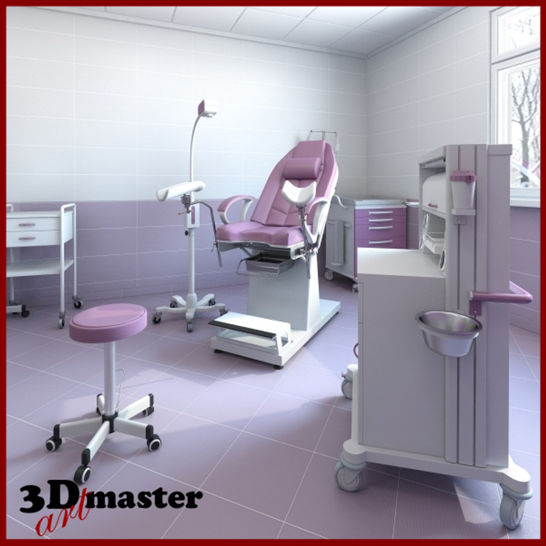 Room Gynecological 3D Model - TurboSquid 1255150