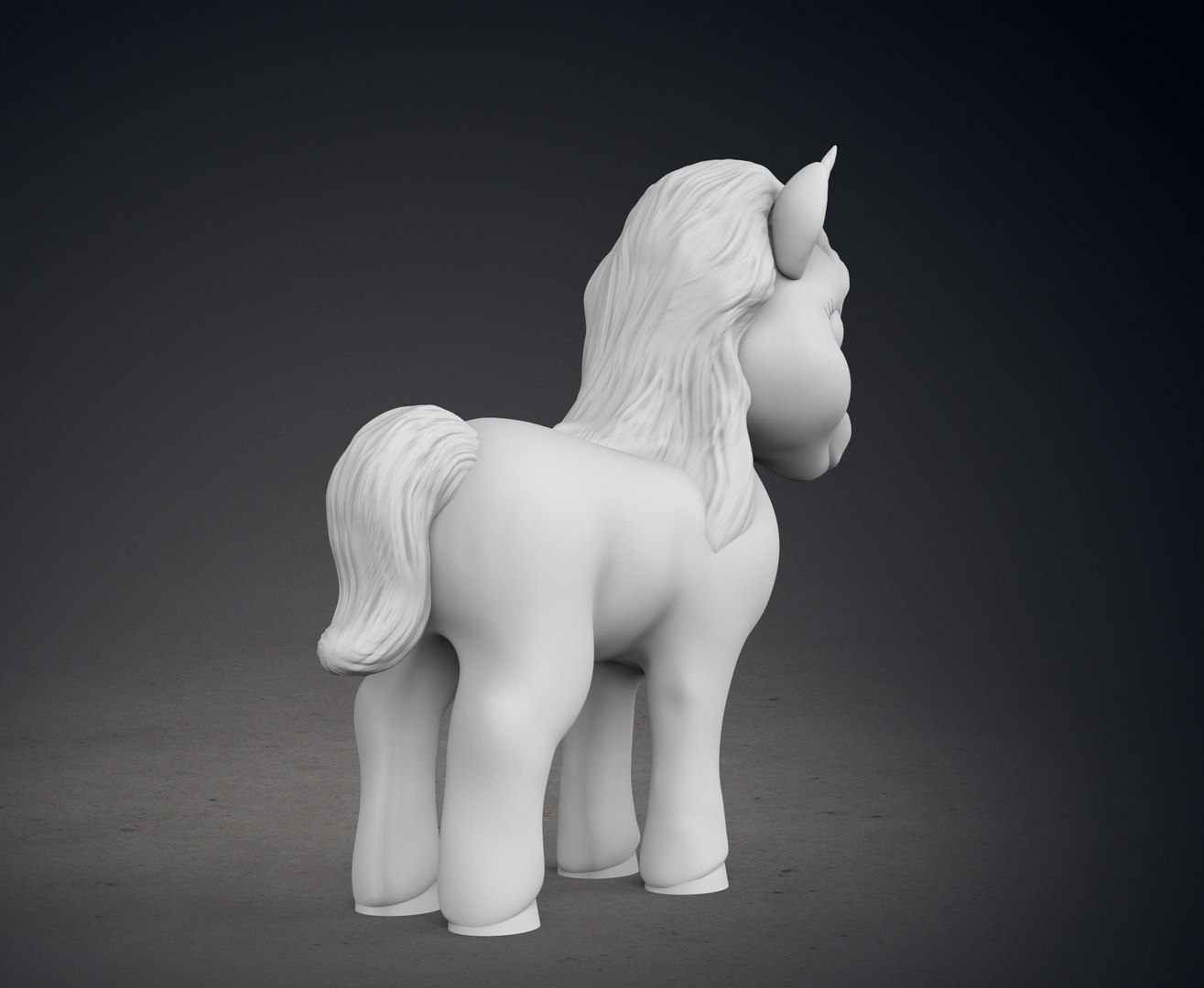 3D Cute Unicorn Model - TurboSquid 2226804