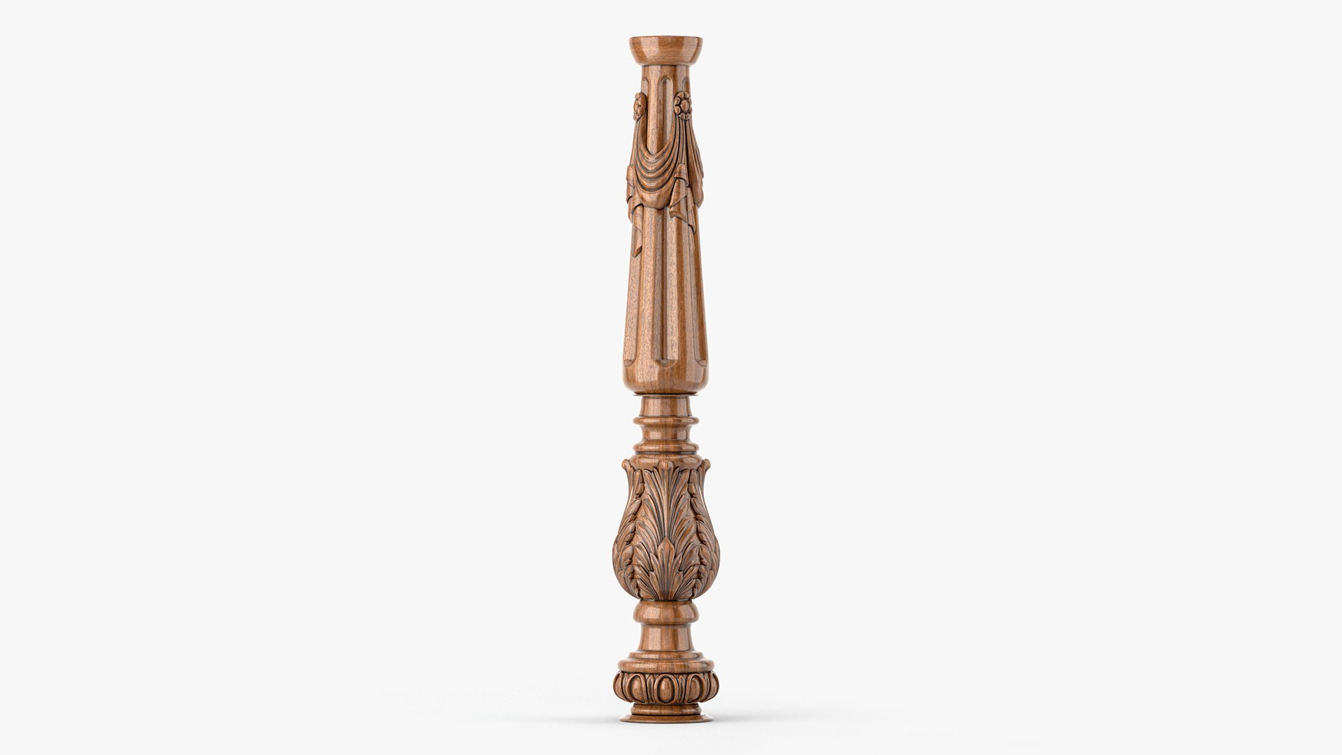 3D Decorative Baluster B005 - TurboSquid 1597969