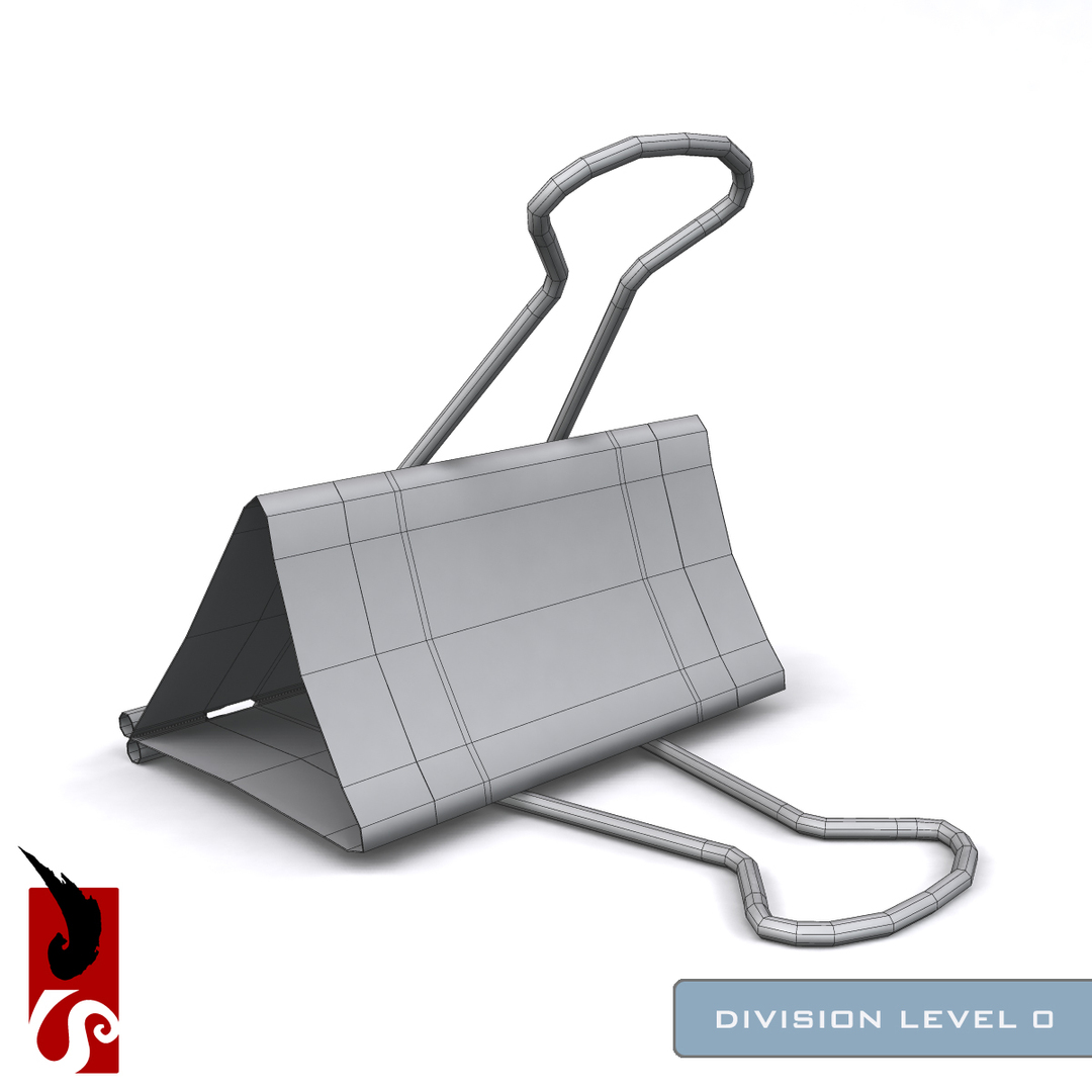 black binder realistic 3d fbx