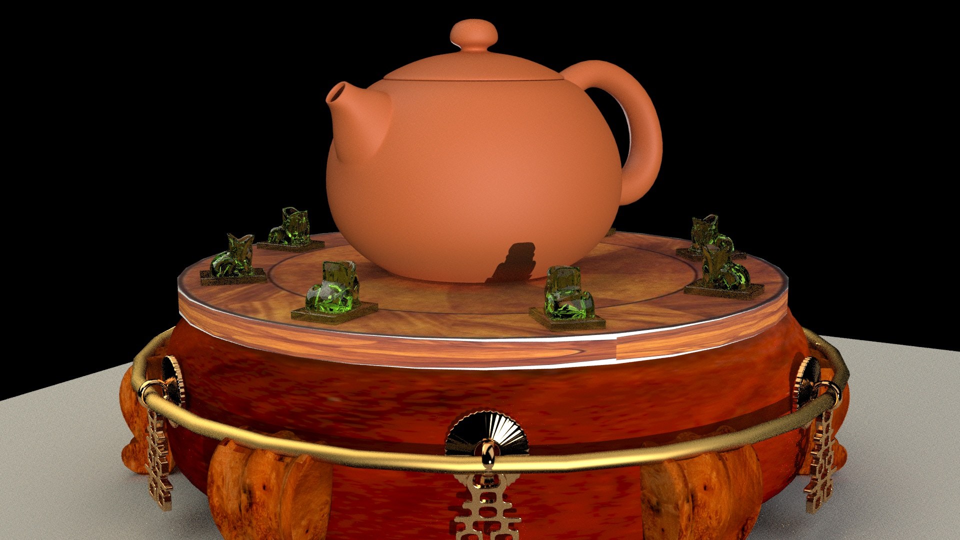 3D Chinese tea pot model - TurboSquid 1838894