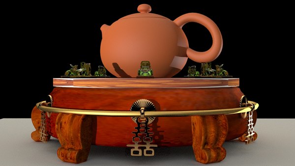 3D Chinese tea pot model - TurboSquid 1838894