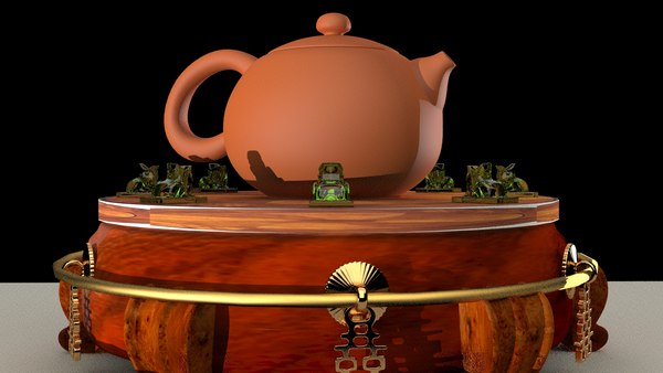 3D Chinese tea pot model - TurboSquid 1838894
