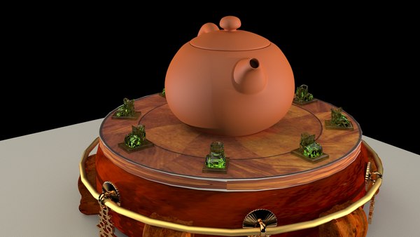 3D Chinese tea pot model - TurboSquid 1838894