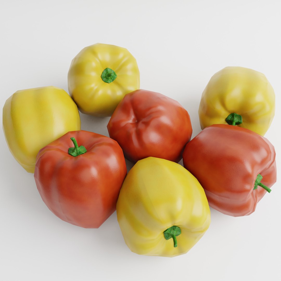 Pepper Model - TurboSquid 1830462