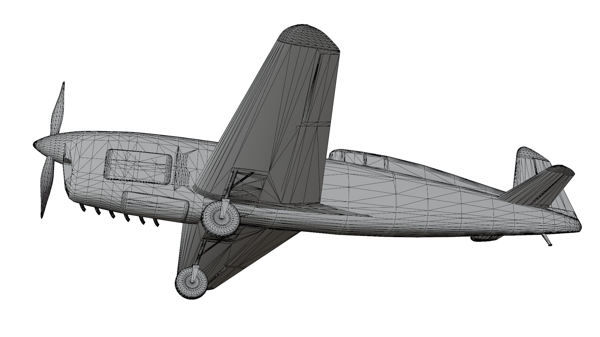 3D Caudron C 460 Rafale - TurboSquid 2315397