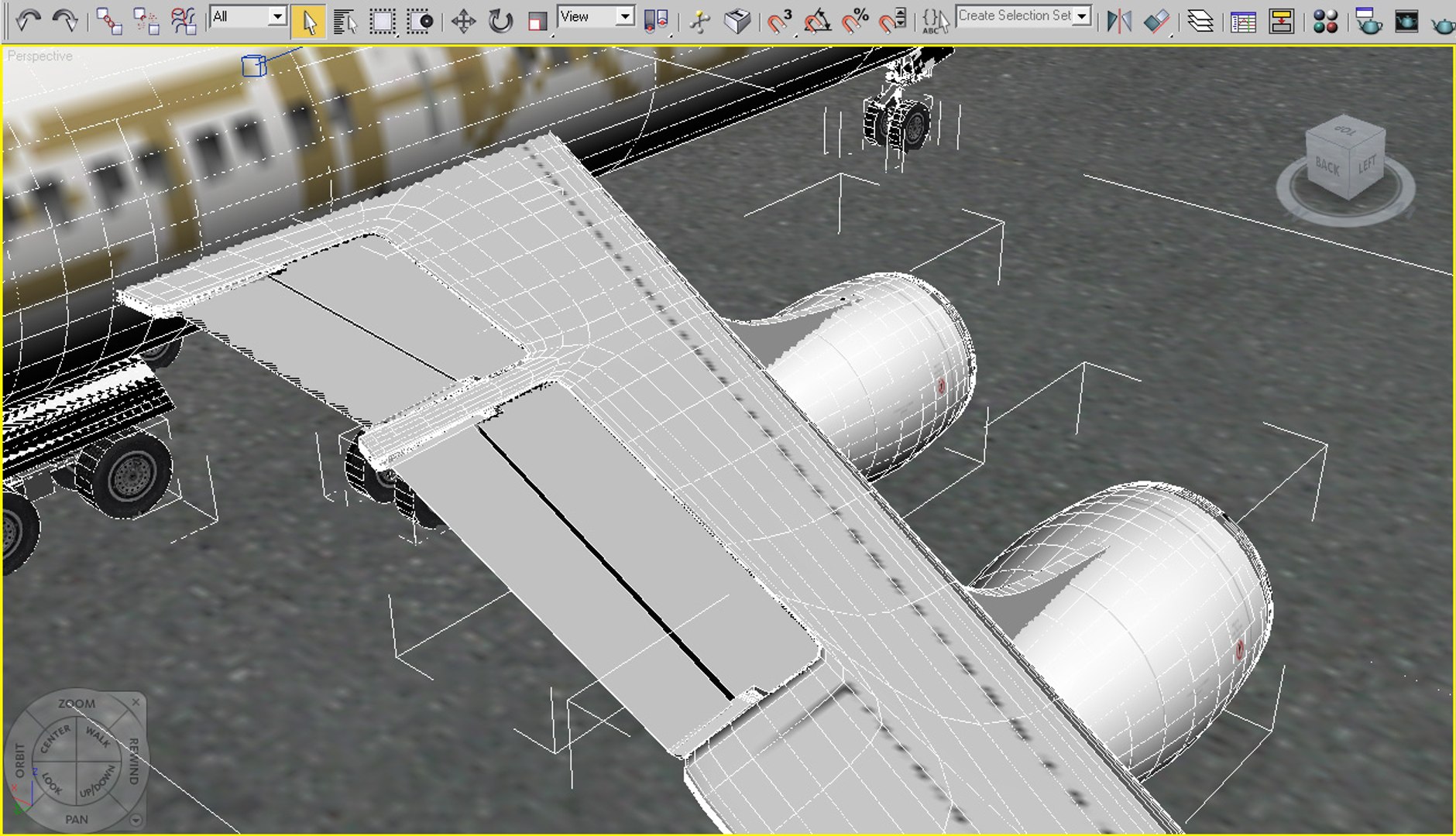 Aeroplane Aero Plane 3d Max