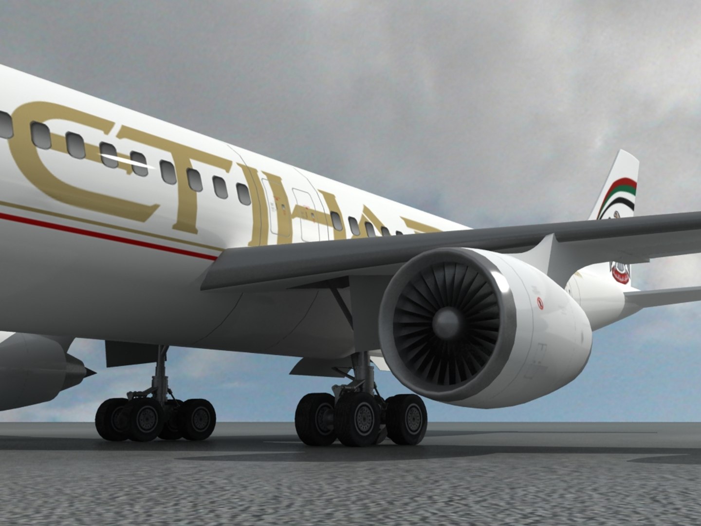 Aeroplane Aero Plane 3d Max