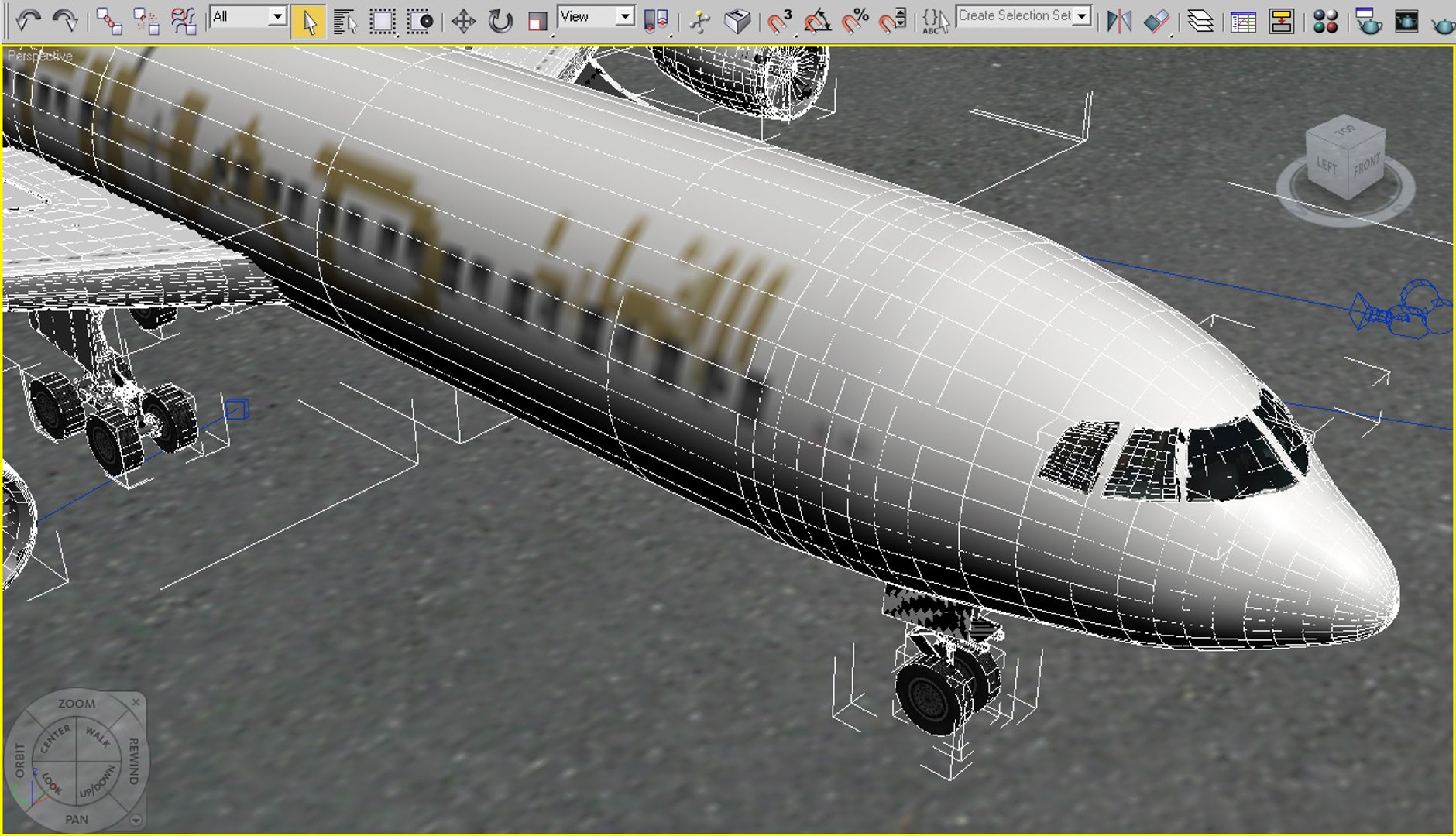 Aeroplane Aero Plane 3d Max
