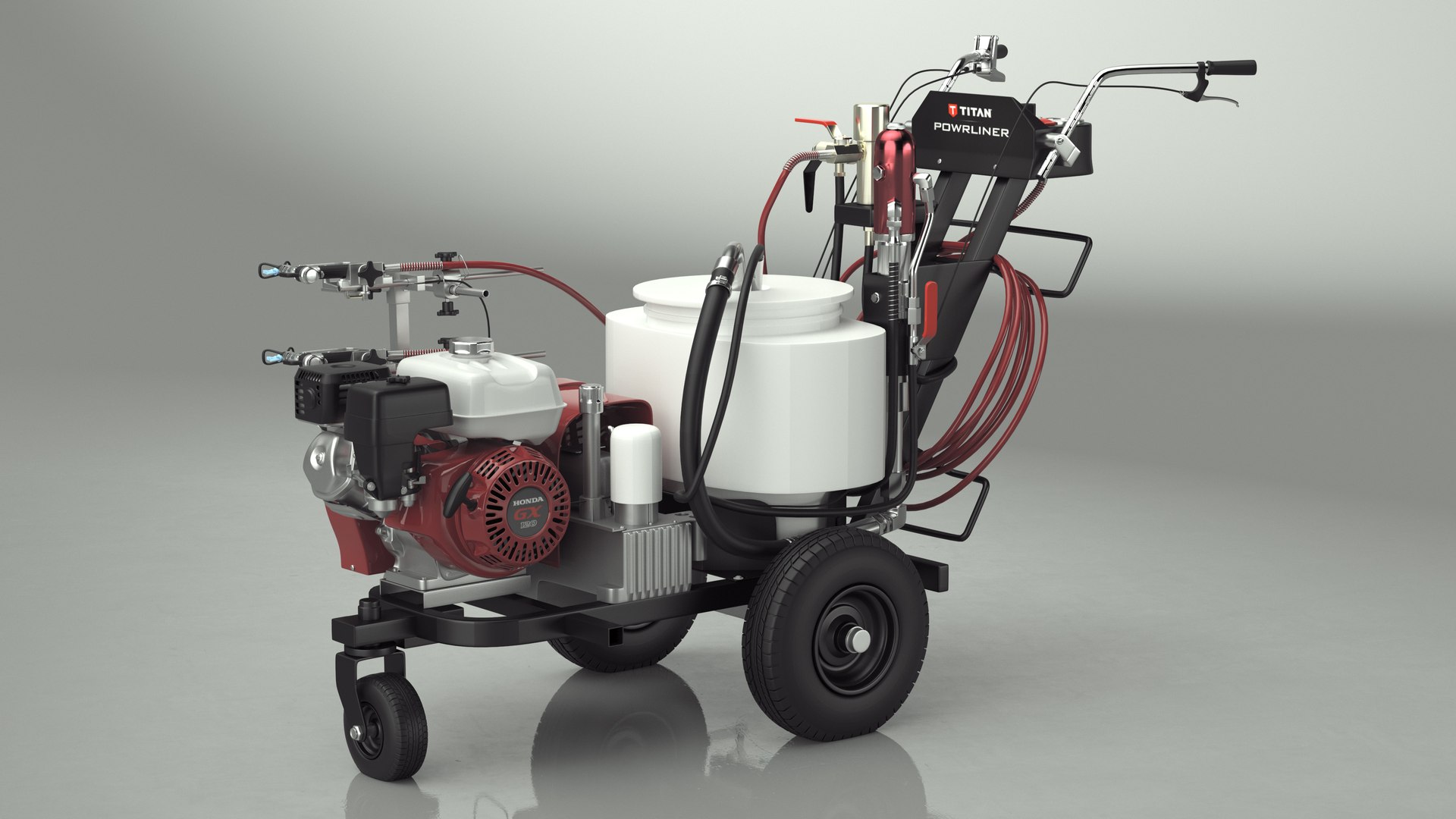 3D Line Painting Machine Titan PowrLiner 4955 Rigged - TurboSquid 2212169