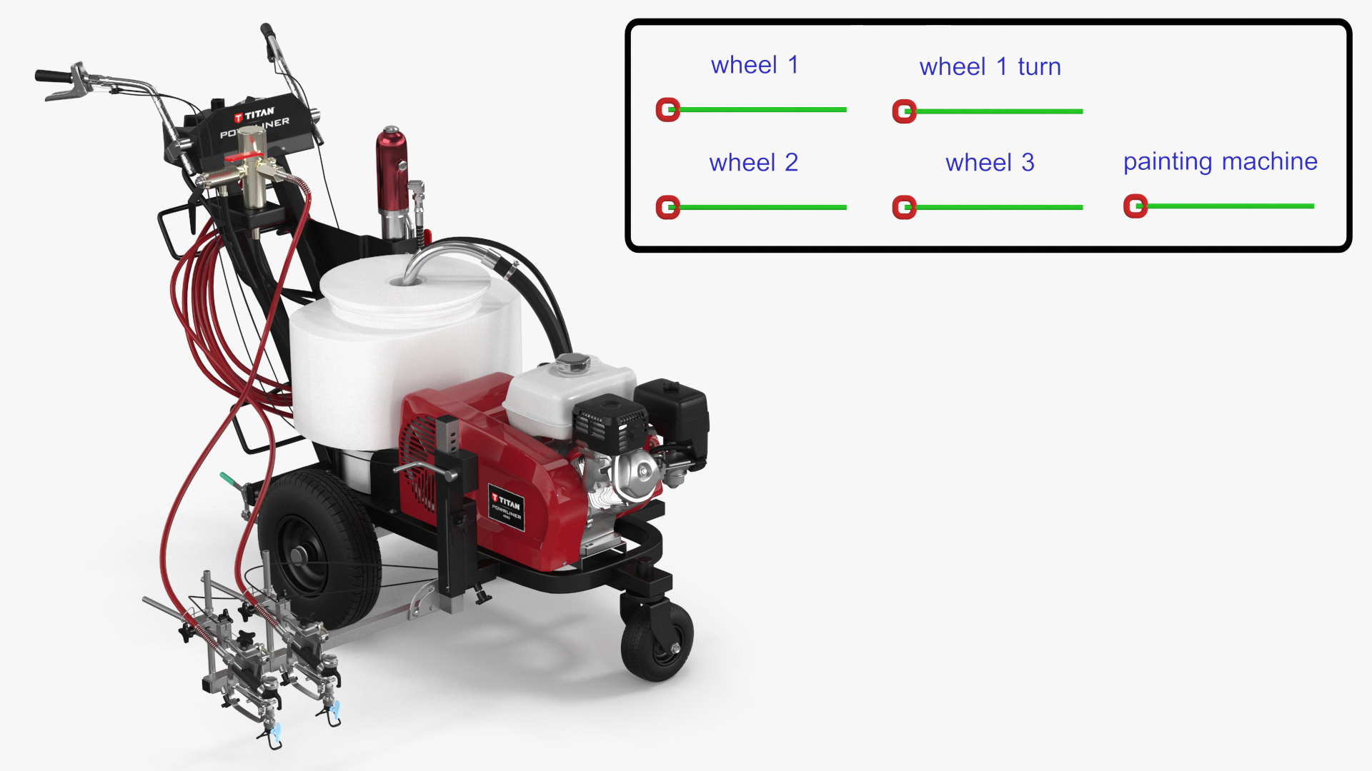3D Line Painting Machine Titan PowrLiner 4955 Rigged - TurboSquid 2212169