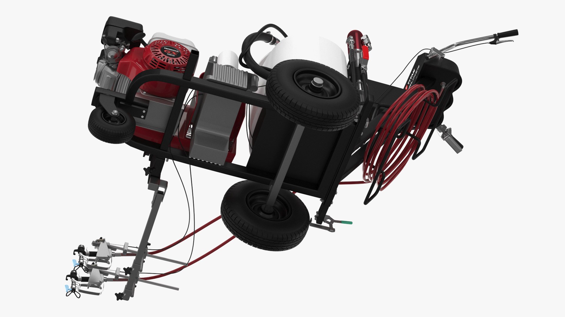 3D Line Painting Machine Titan PowrLiner 4955 Rigged - TurboSquid 2212169
