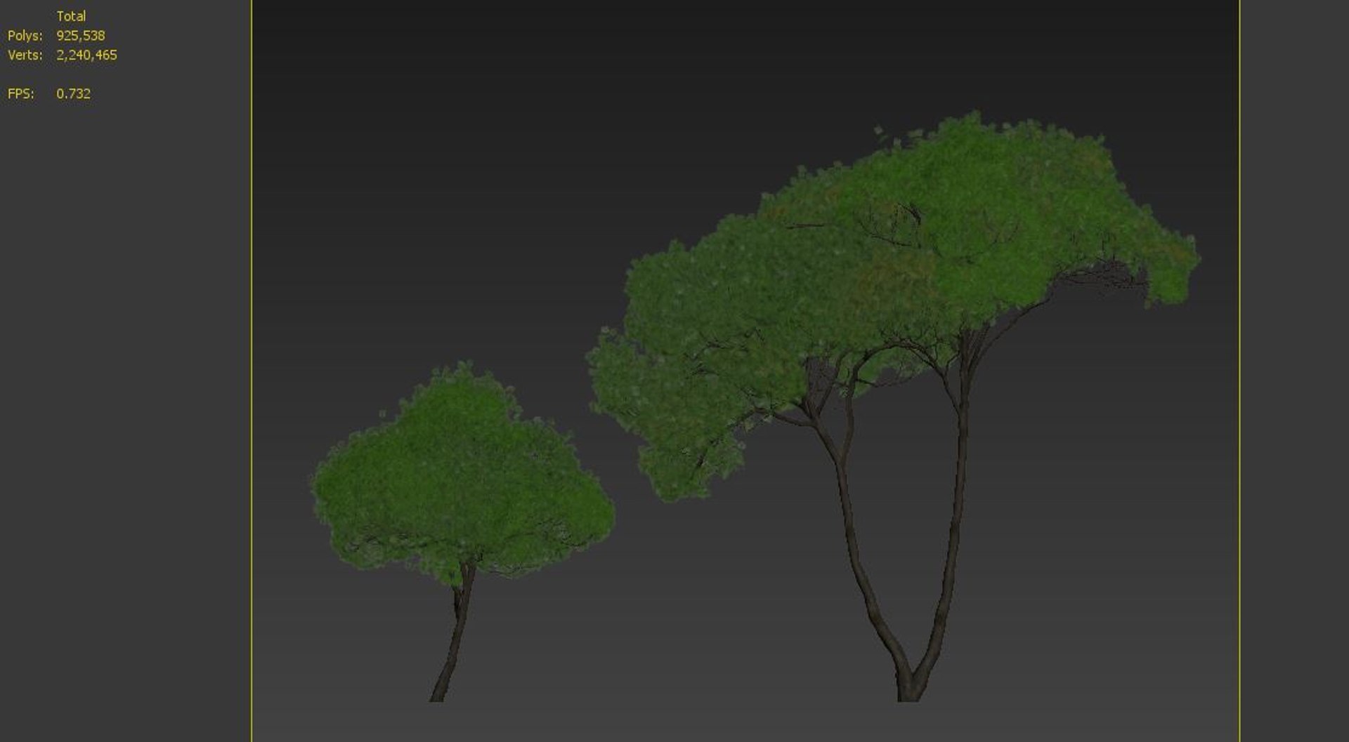 3D Stone Pine 3 Model - TurboSquid 1947865