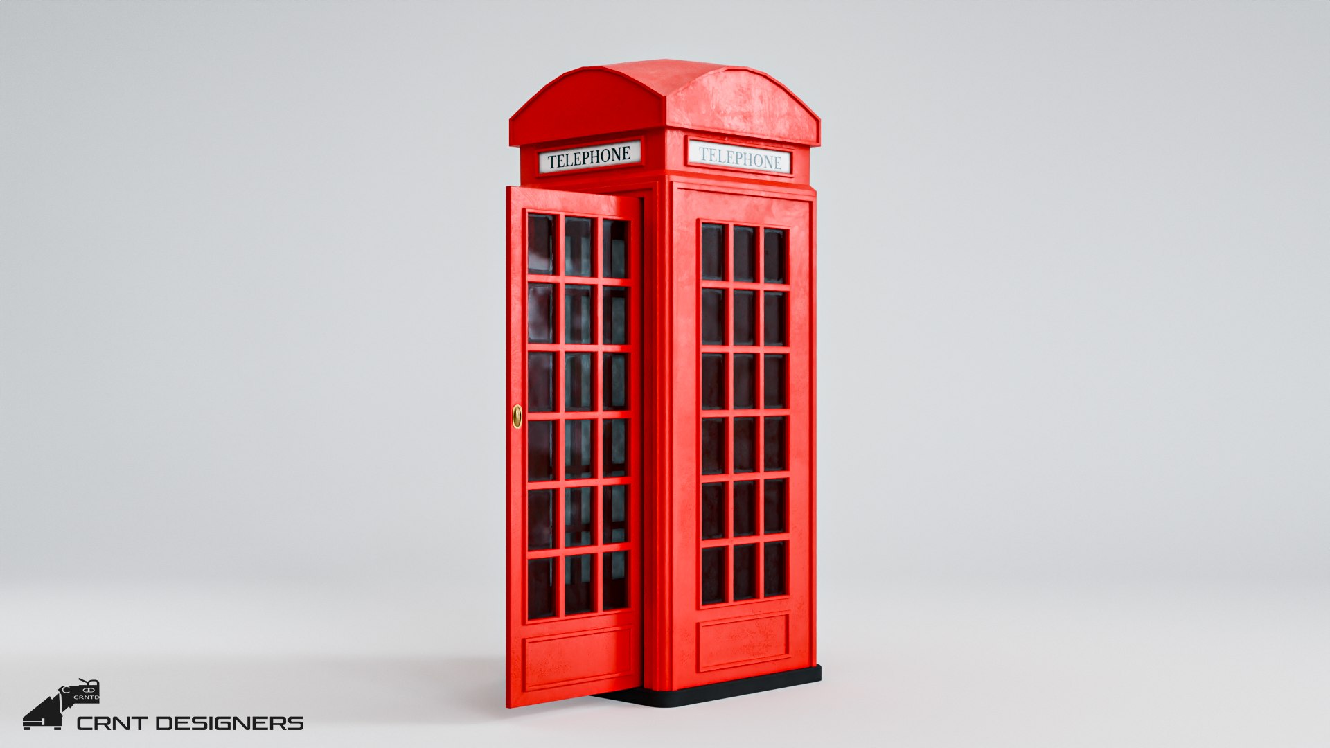 Telephone Booth 3D Model - TurboSquid 2347176