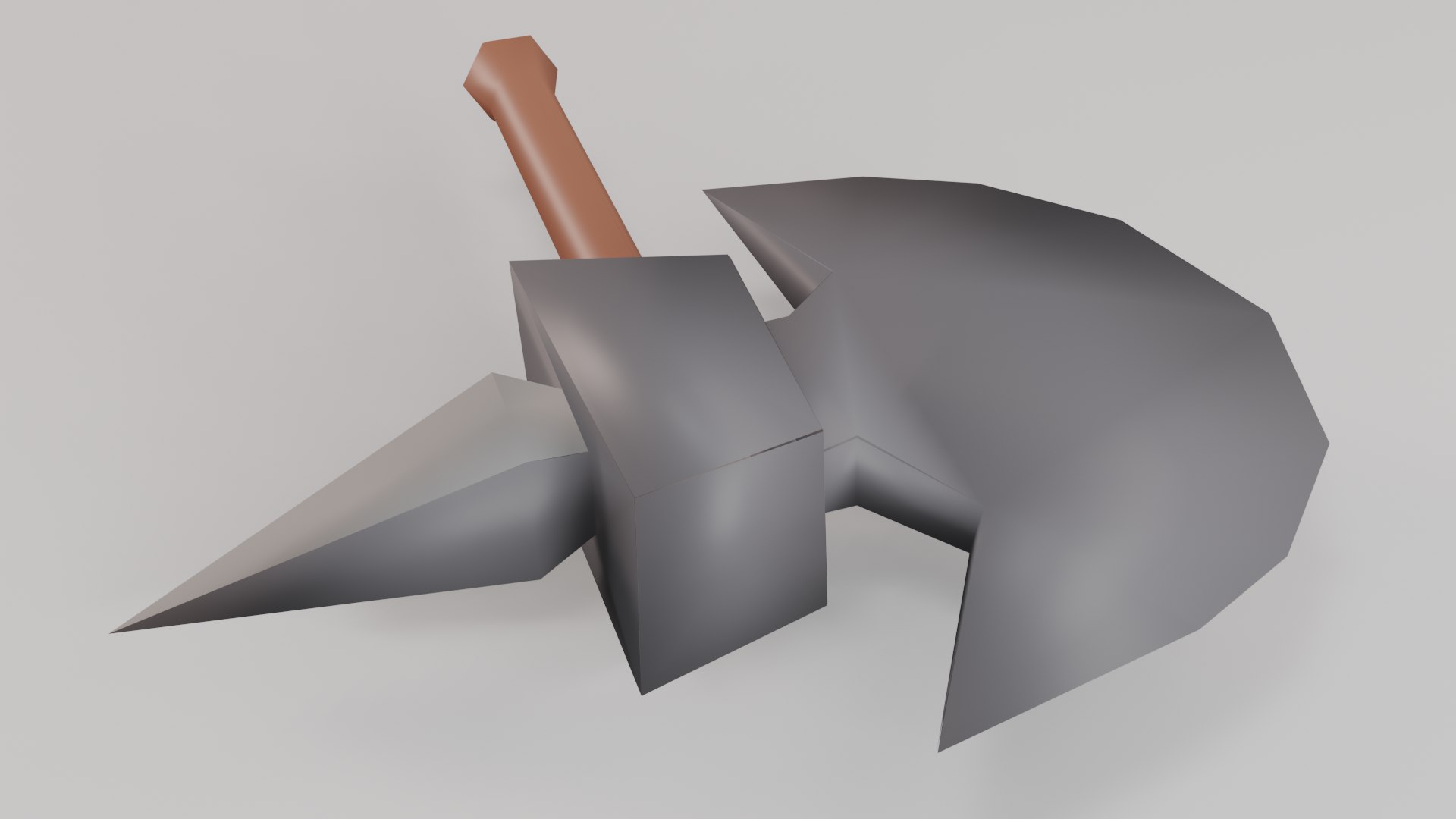 3D Low Poly Axe model - TurboSquid 1866863