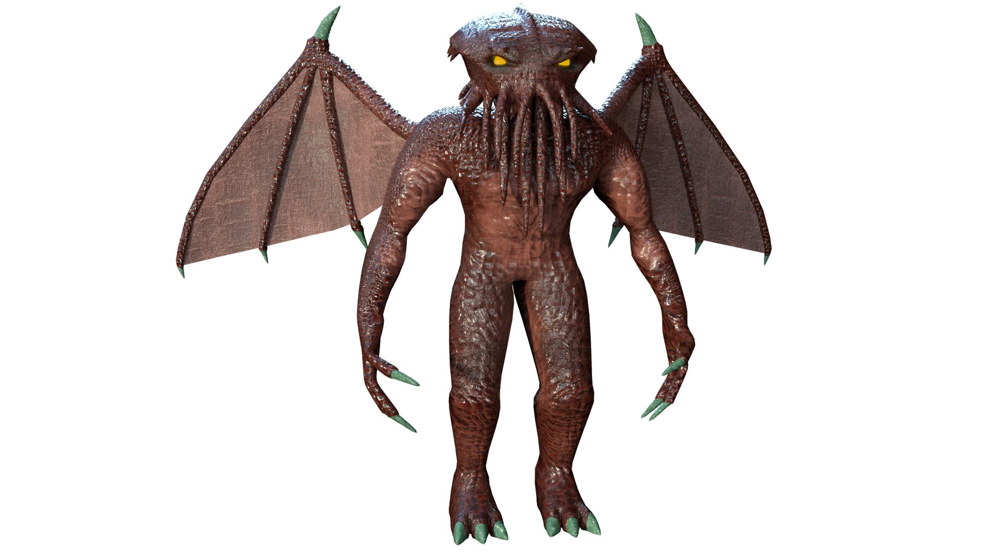 3D Cthulhu - TurboSquid 2189138