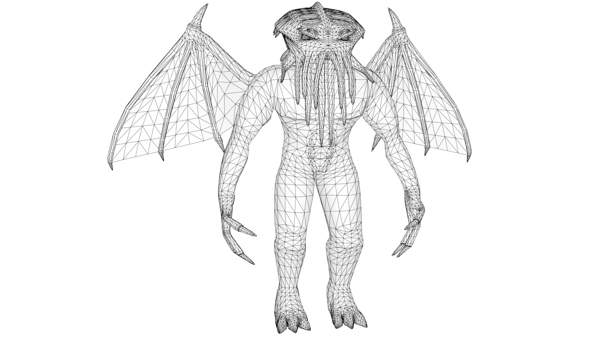 3D Cthulhu - TurboSquid 2189138