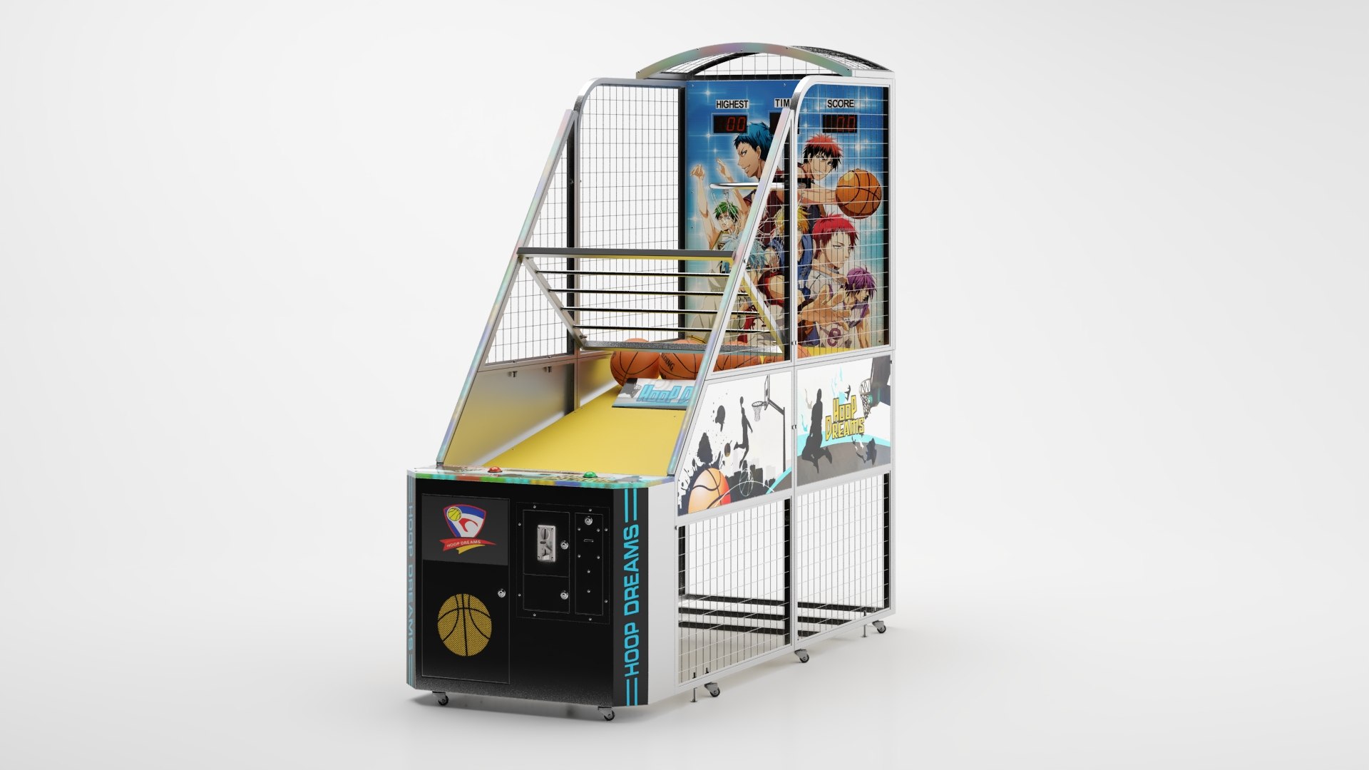 3D Basketball Slot Machine Hoop Dreams Model - TurboSquid 2351514