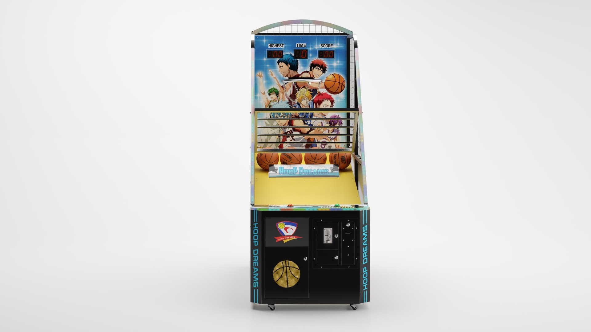 3D Basketball Slot Machine Hoop Dreams Model - TurboSquid 2351514