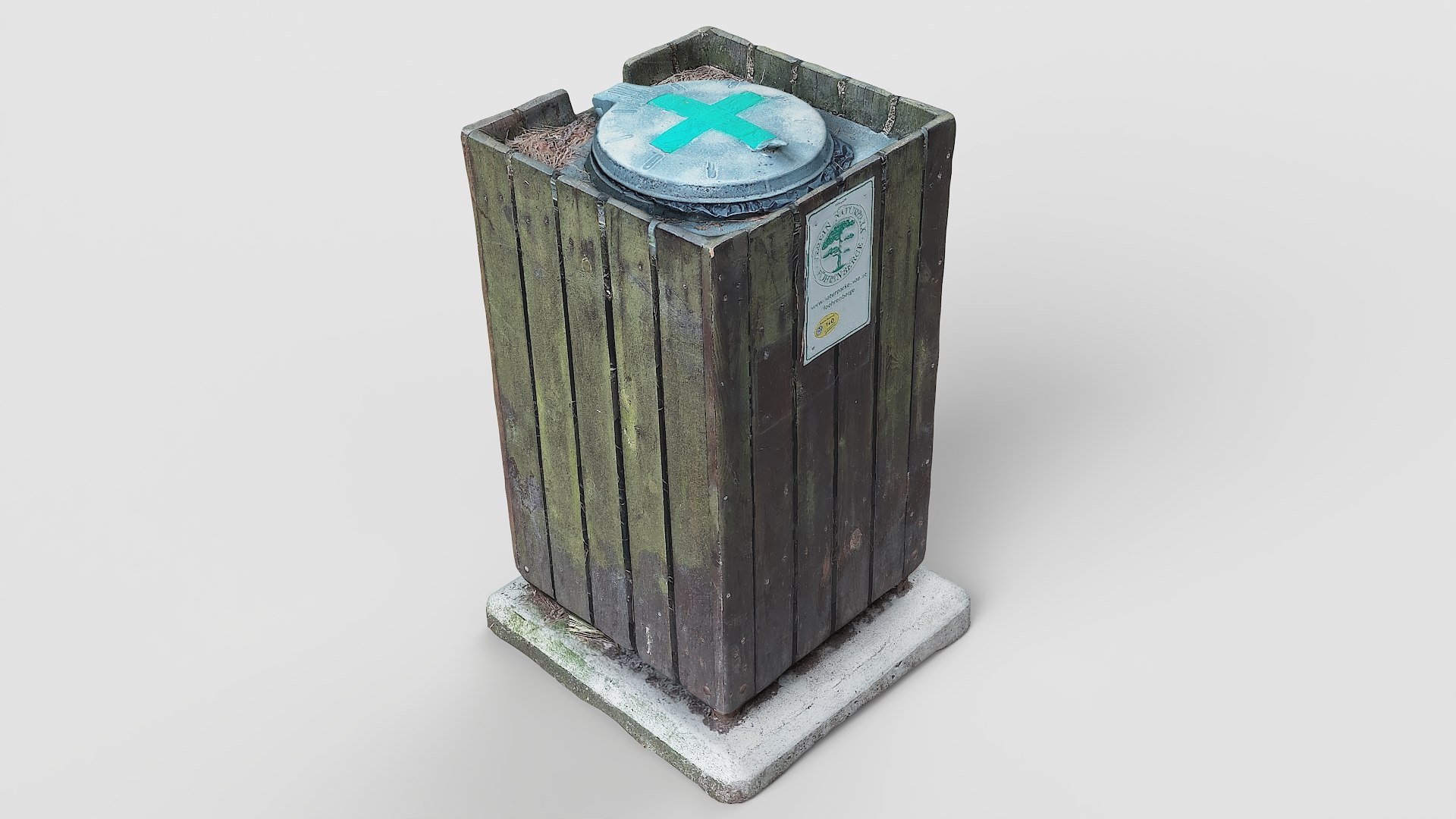 3D Model Trash Can Collection 01 - TurboSquid 2065308