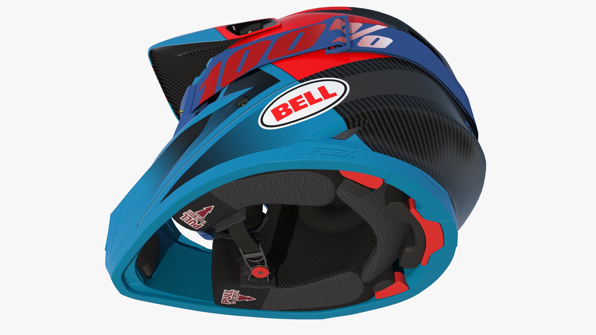 Bell Motorcycle Helmet Moto 3D - TurboSquid 1463076