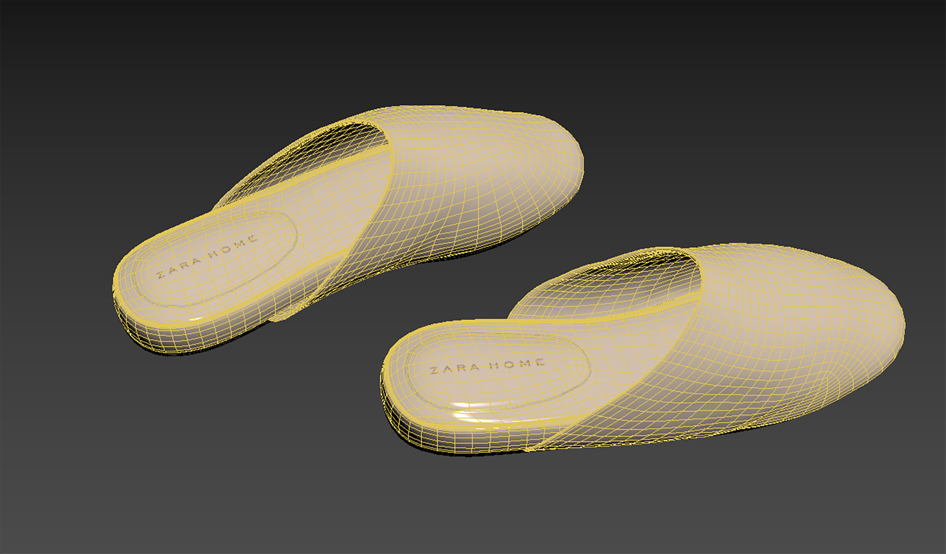 Free 3D model elegant slippers leather mule - TurboSquid 1705709
