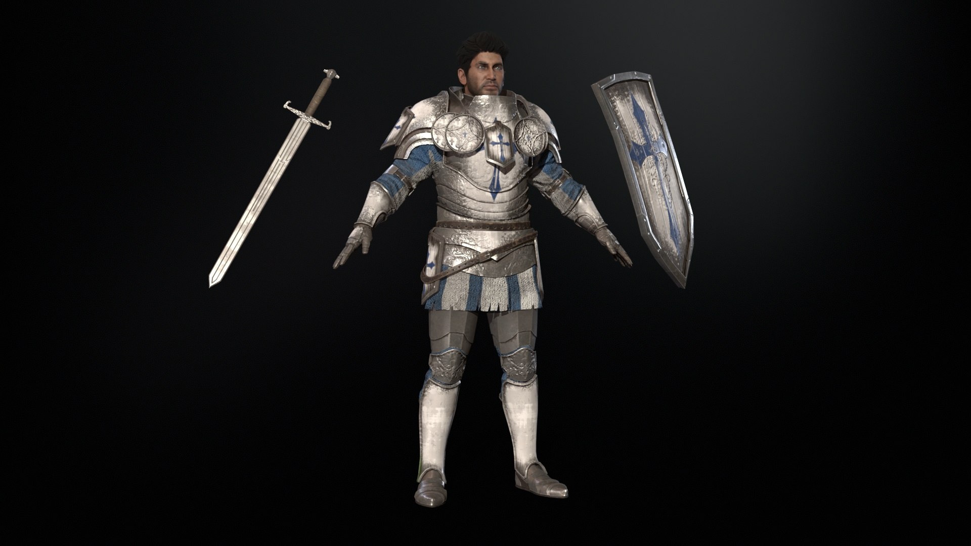 3D Model NPC Knight2 - TurboSquid 2182092