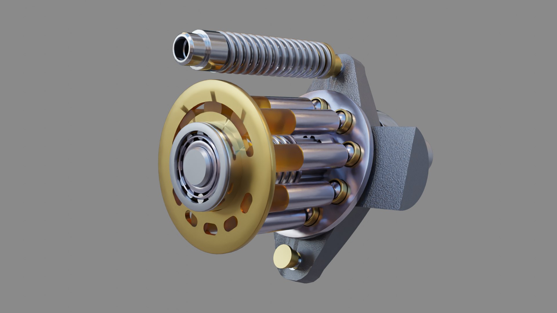 3D Hydraulic Piston Pump - Internal Components - TurboSquid 2126975